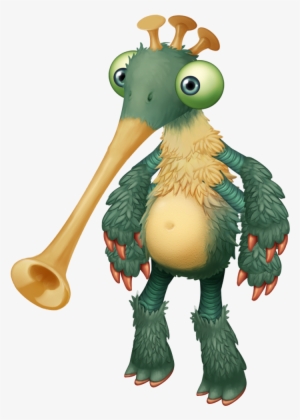 Acf Trumpet Adult - My Singing Monsters Floogull PNG Image ...