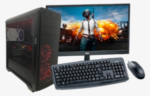 Computer Desktop Pc Transparent - Genius Km-130 Usb Desktop Kit PNG ...