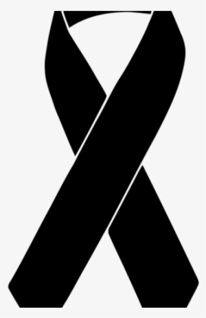 Black Ribbon - Funeral Black Ribbon Png PNG Image | Transparent PNG ...