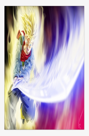 Ss Rage Future Trunks Poster - Trunks PNG Image | Transparent PNG Free ...