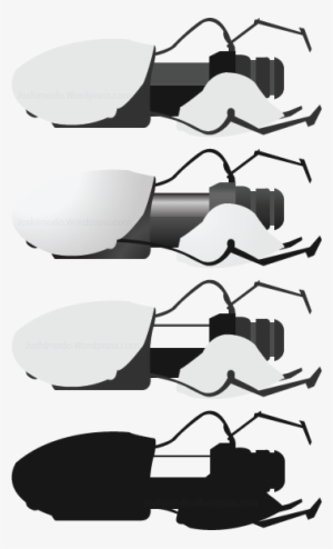 Portal Gun Vectors - Portal Vectors PNG Image | Transparent PNG Free ...