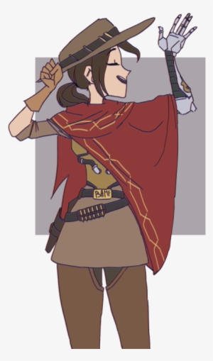 #overwatch #mccree #fem Mccree - Royalty-free PNG Image | Transparent ...