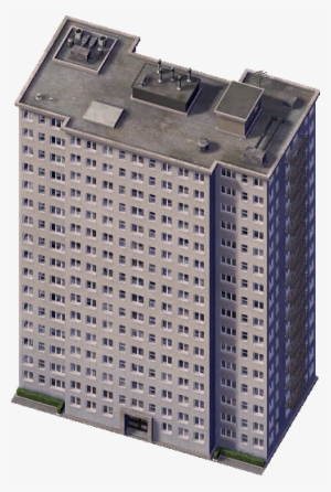 Hi-rise Tenement Houston - Simcity 4 Houston PNG Image | Transparent ...