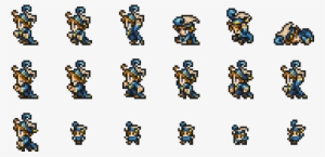 Character Sprites - Final Fantasy 6 Sprites PNG Image | Transparent PNG ...