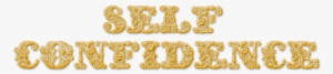 Self-confidence - Word Confidence PNG Image | Transparent PNG Free ...