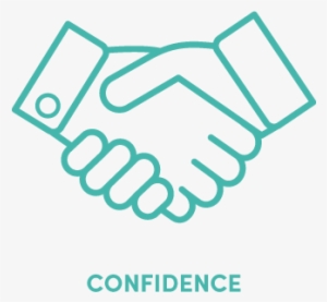 Confidence - Handshake Outline PNG Image | Transparent PNG Free ...