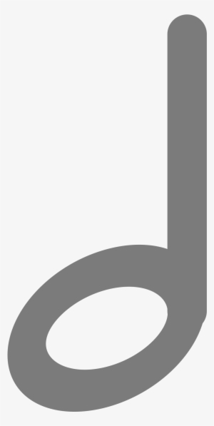 Big Image - Half Note Symbol PNG Image | Transparent PNG Free Download ...