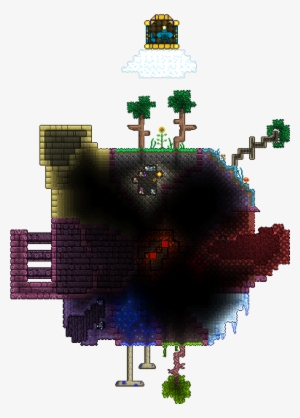 Freeuse Stock Wip Terraria Mini World I Made Png Terraria - Download ...