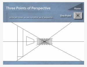 Menu For Three-point Perspective Tutorial Using Flash - Diagram PNG ...