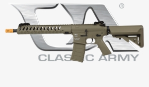 Classic Army M4 Delta 12 Aeg, Tan/dark Earth - Classic Army PNG Image ...