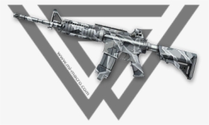 Macro On M4a1 Buran For Warface - Assault Rifle PNG Image | Transparent ...