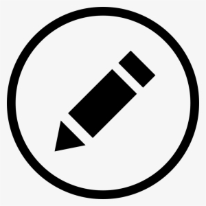 Edit Comments - Edit Icon Png Circle PNG Image | Transparent PNG Free ...