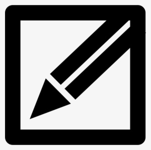 Edit Icon Png - Write Button Png PNG Image | Transparent PNG Free ...