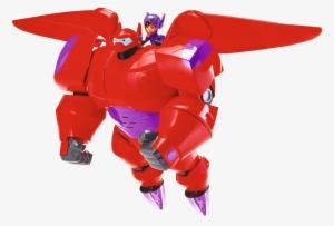 Flame Blast Flying Baymax - Big Hero 6 Mini Max PNG Image | Transparent ...