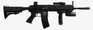 M416 Assault Rifle - Machine Gun No Background PNG Image | Transparent ...