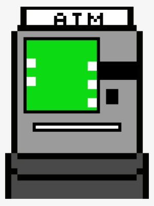 Atm Machine - Atm Pixel Art PNG Image | Transparent PNG Free Download ...