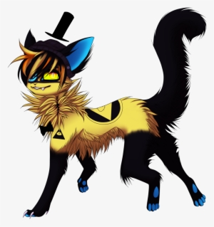 Bill Cipher Cat By Yamiko - Bill Cipher Cat PNG Image | Transparent PNG ...