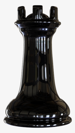 Chess, Figure Rook Black, Checkerboard - Chess PNG Image | Transparent ...