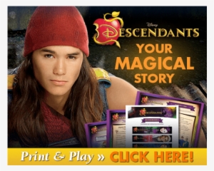 Disney Descendants On Dvd Plus Activity Sheets - Descendants The Rotten ...
