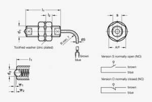 Spring Plungers With Limit Switch Gn - Endschalter PNG Image ...