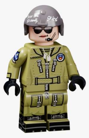 Offworld Dropship Pilot - Brickmania Pilot PNG Image | Transparent PNG ...