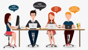 Working At Esceneric - Work Environment PNG Image | Transparent PNG ...