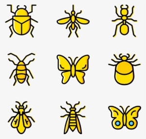 Bugs & Insects 50 Icons - Insects Png PNG Image | Transparent PNG Free ...