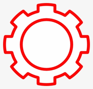 Red Gear Icon Png