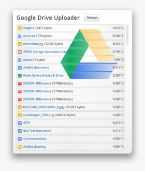 Google Drive Uploader With File Icons - Pearltrees PNG Image ...