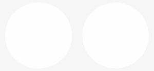 Flickr Logo Black And White - Circle PNG Image | Transparent PNG Free ...