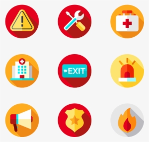 Emergencies 50 Icons - Alert Icon PNG Image | Transparent PNG Free ...