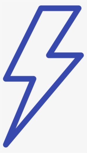 Flash Icon Blue - Triangle PNG Image | Transparent PNG Free Download on ...