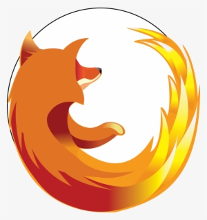First Illustrator File Of The Fox Part Of The Firefox - Firefox Logo ...