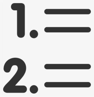 List View Icon - List Icon Png PNG Image | Transparent PNG Free ...