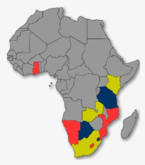 Map Of African Countries Where Mic Operates - Africa PNG Image ...
