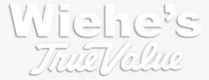 Wiehe's True Value - White True Value Logo PNG Image | Transparent PNG ...