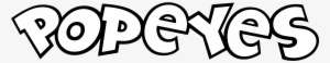 Popeyes Logo Png Transparent - Popeyes White Logo PNG Image ...