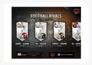 Sports Illustrated Football Rivals - Multimedia Software PNG Image ...