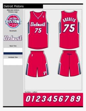 Pistons-1 - Detroit Pistons Alternate Logo PNG Image | Transparent PNG ...