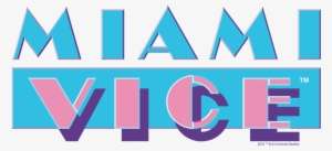 Product Image Alt - Miami Vice Logo PNG Image | Transparent PNG Free ...