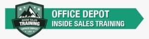 Office Depot Inside Sales Training - Sign PNG Image | Transparent PNG ...