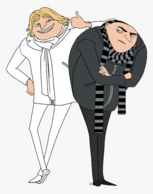 Download Gru Gru Gru And His Brother Dru - Gru Clipart | Transparent ...