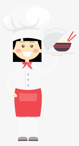 Catering Industry Chef Cartoon Background Vector - Animasi Chef PNG ...