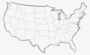Us Map Transparent Png