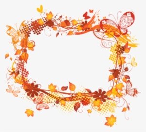 Autumn Leaves Transparent Frame PNG Image | Transparent PNG Free ...