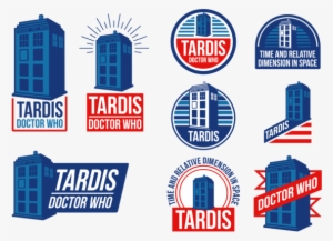 Police Box Tardis Vector Labels - Doctor Who Vector PNG Image ...