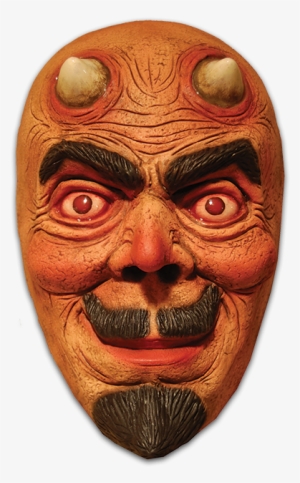 Devil Face Png File - Trick Or Treat Devil Halloween Face Mask PNG ...
