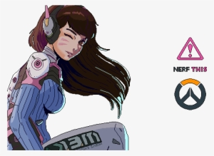 Dva Nerf This - D Va Nerf PNG Image | Transparent PNG Free Download on ...