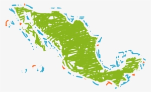 Country Illustration Mexico Rxtitle - Mexico Country Png Map PNG Image ...