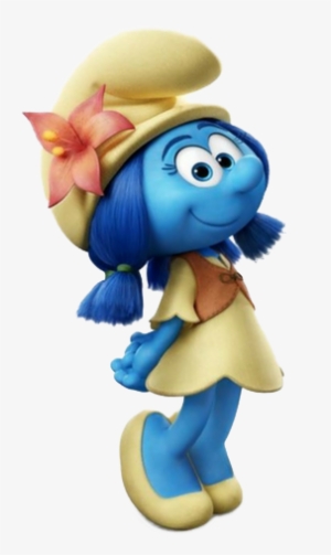 Smurfs The Lost Village Smurflily PNG Image | Transparent PNG Free ...